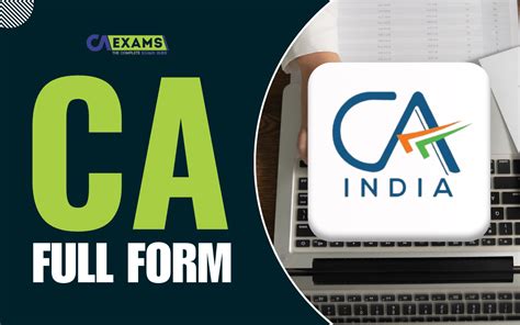 Ca Full Form Eligibility Course Details Process