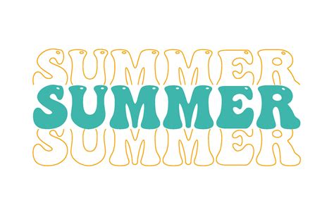 Summer Retro Graphic By Ranastore 432 · Creative Fabrica