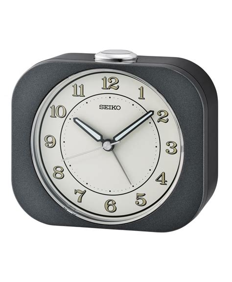 Seiko Alarm Clock Black ~ Qhe195k