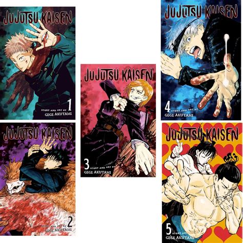 Jujutsu Kaisen Series Vol 1 5 By Gege Akutami Targetgears