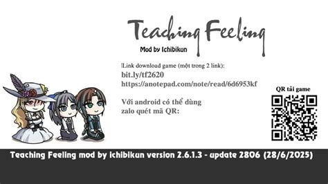 Teaching Feeling Mod By Ichibikun Teaching Feeling V4 0 6 Tiếng