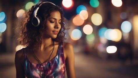 Premium Photo Music Vibes