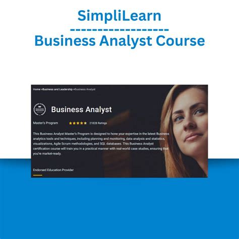 Simplilearn Business Analyst Course