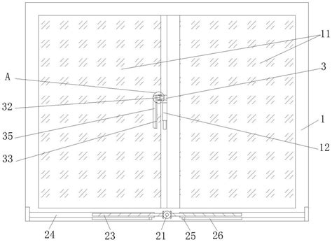 一种具有对接防偏移结构的窗户的制作方法