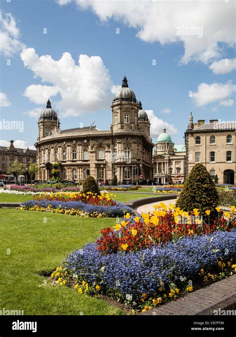 Maritime Museum And City Hall From Queens Gardens Kingston Upon Hull