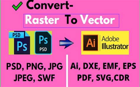 vector tracing vectorize vector trace and raster to vector