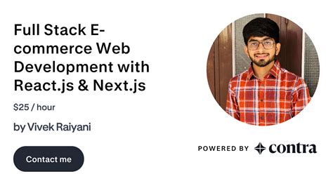 Full Stack E Commerce Web Development With Reactjs And Nextjs By Vivek