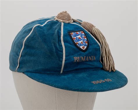 Jackie Charlton Blue England V Rumania International Cap 1968 69 Budds Graham Budd Auctions