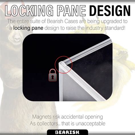 Bearish True Fit Acrylic Case Modern Pokémon Booster Boxes Tcg