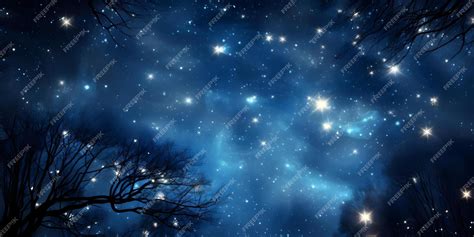 Premium Photo Creating A Digital Masterpiece Of A Stunning Starry