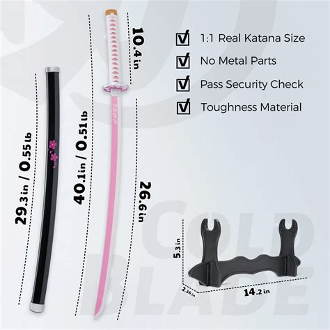 Cold Blade Kanao Sword 41 Inches Anime Katana Replica
