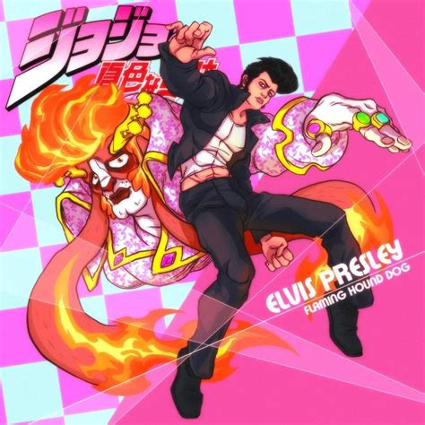 Elvis In Jojos Bizarre Adventure Fan Art Oc R Elvis