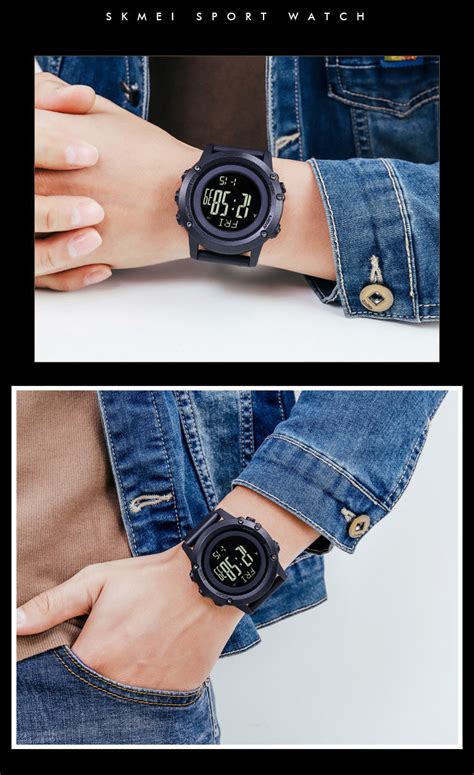 Skmei 1793 Altimeter And Compass Watch W Thermometer And Pressure