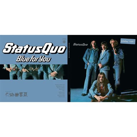 Status Quo Cd Blue For You Culture Factory