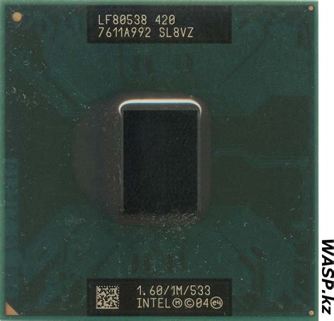 Waspkz Статьи Intel Celeron M 420 16 ГГц Yonah