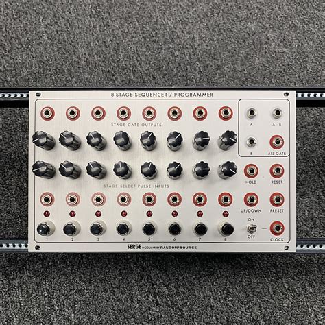 random source 8 stage sequencer programmer reverb