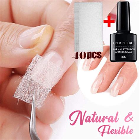 Fiberglass Nail Set Nail Care Fiberglass Nail Silk Nail Wrap Gel