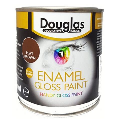 Enamel Gloss Paint Brown 250ml Tjomahonyie Builders Merch