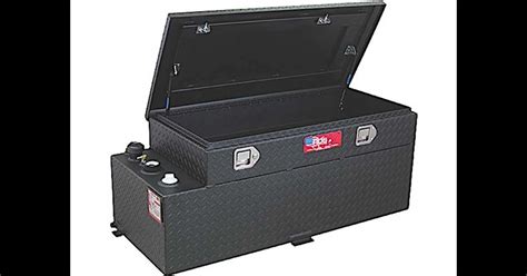 Made In Usa 50 Gallon Fuel Transfer Tank Toolbox Combo Black