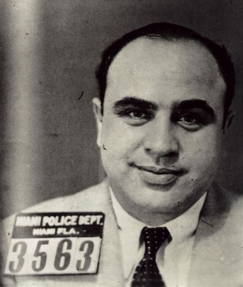 Al Capone Mug Shot Poster Minimalist Poster Store
