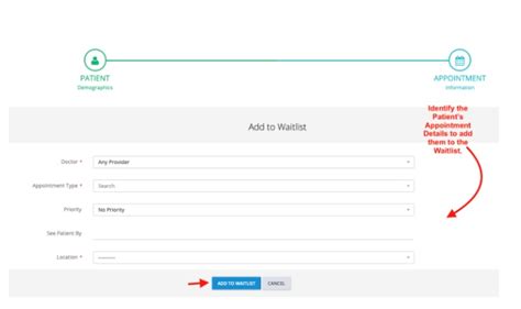 Training Video Needs Confirmation List Appointment Worklist And Waitlist Last Minute