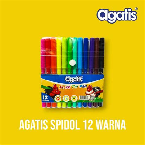 Jual Spidol Agatis Fiber Tip Shopee Indonesia