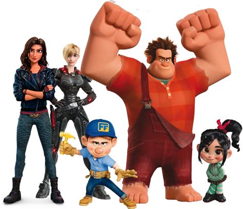 Wreck It Ralph Movie Scene Character Art Png Image