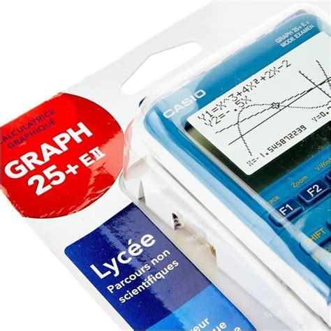 Casio Graph 25 Eii Calculatrice Graphique Avec Mode Examen Cdiscount
