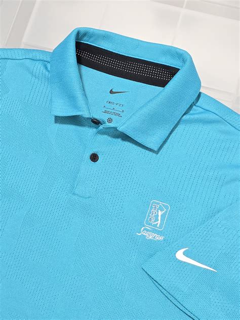 Nike Tpc Sawgrass Golf Polo Men Size Medium Gem