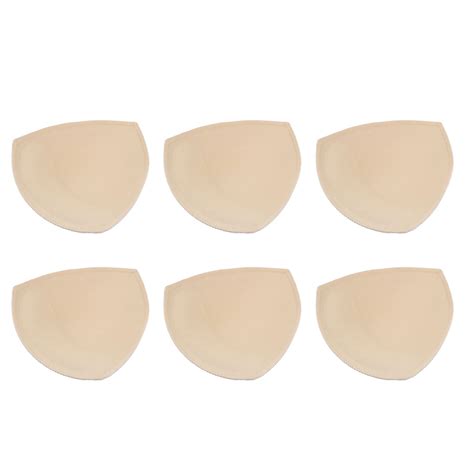 Kontonty 3 Pairs Padding For Swimsuit Support Breast Inserts Yoga Bra