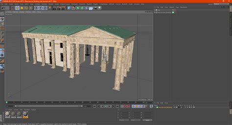 Neoclassical Building 3d Model 89 3ds Blend C4d Fbx Max Ma