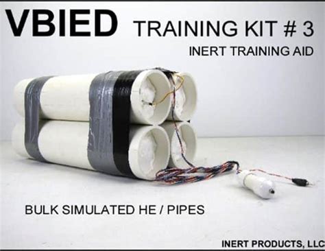 Vehicle Borne Improvised Explosive Devices Vbieds Awareness Poster