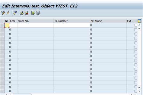 Sap Abap Number Range