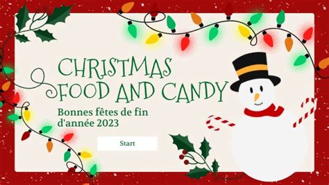 Christmas Food And Candy Genially