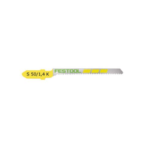 Festool S 7514 K5 5pk Curved Cut Jigsaw Blade S 75mm X 14mm K 204267