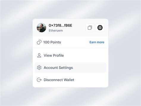 Clean And Minimal Web3 Dropdown Ui By Sahil Ranpuri On Dribbble