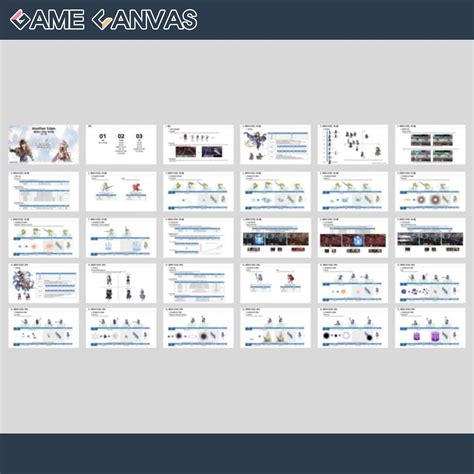 게임캔버스 c사 게임기획자 취업 포트폴리오 합격자료 and 인터뷰 facebook