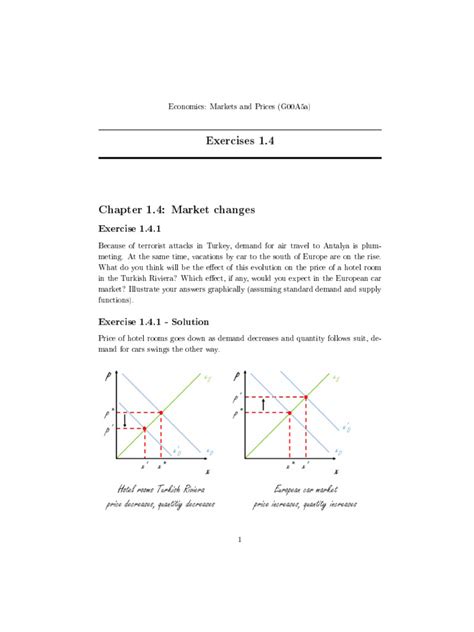 Module 1 Chapter 4 Solutions Pdf Demand Economic Equilibrium