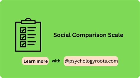 Social Comparison Scale Psychology Roots