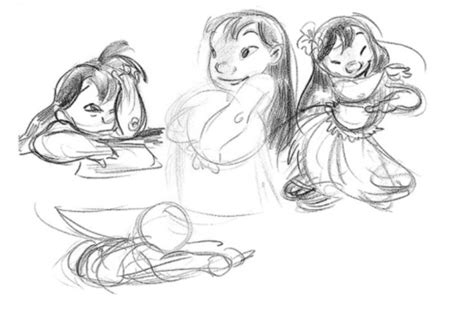 Lilo Model Sheets Edited R Liloandstitch