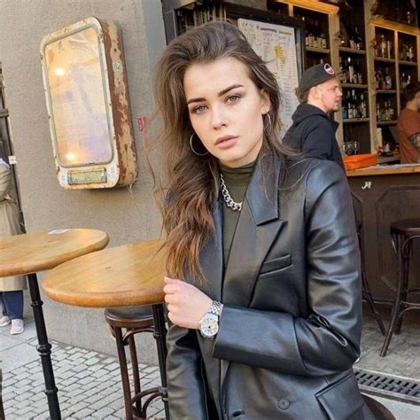 Pin By Danny On Girls In Leather Jackets Leather Coat Jacket Leather Jacket Leather Dress Women