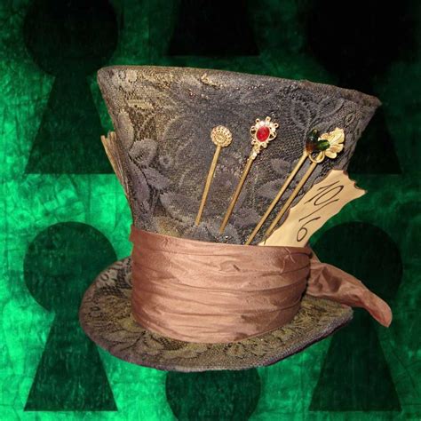 Madhatter Hat Pin Set Alice In Wonderland Costume Accessories Artofit