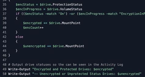 Check Bitlocker Compliance