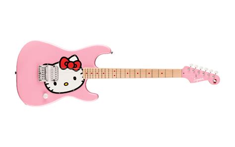 Review Squier X Hello Kitty® Pink Stratocaster