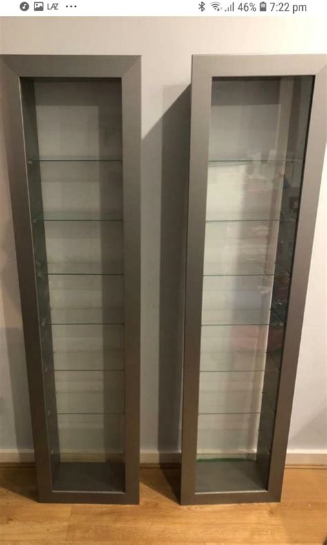 Ikea Bertby Glass Door Wall Cabinet Wall Design Ideas