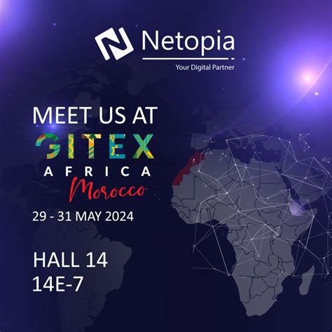Netopia Solutions On Linkedin Netopia Gitexafrica2024 Egov Ehealth Technology Innovation
