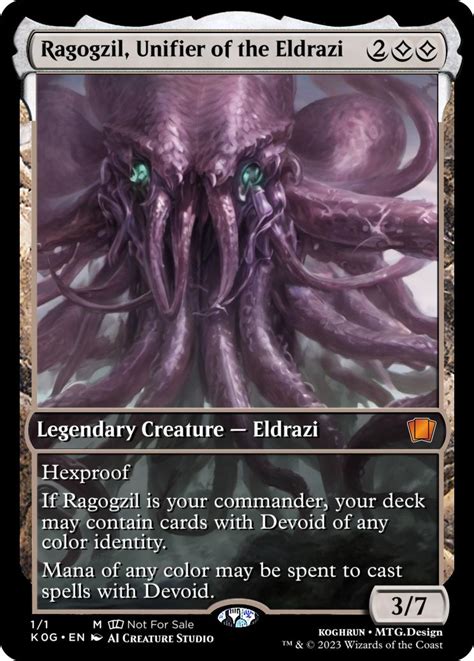 Eldrazi Devoid Commander I Think This Works As Written If Not
