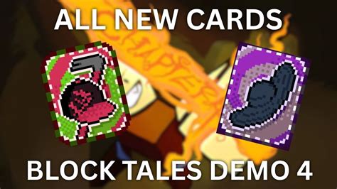 How To Get All New Cards In Block Tales Demo 4 Pro Game Guides