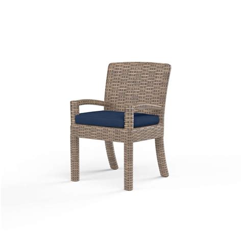 Sunset West Havana Dining Chair In Spectrum Indigo W Self Welt Sw