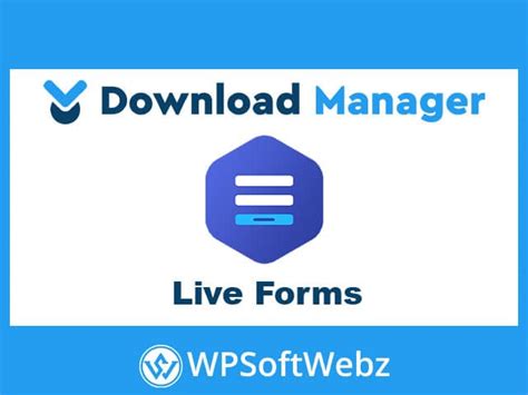 Wordpress Download Manager Live Forms Add On Latest Version